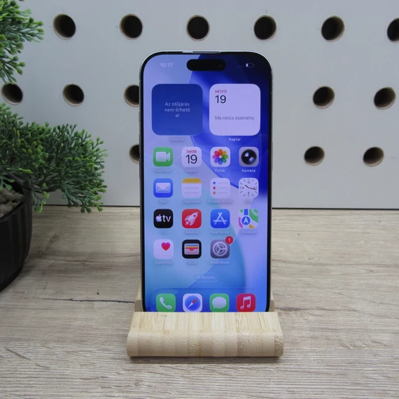 iPhone 16 Pro 128GB fehér, 92% akku, megkímélt – 6 hónap garancia